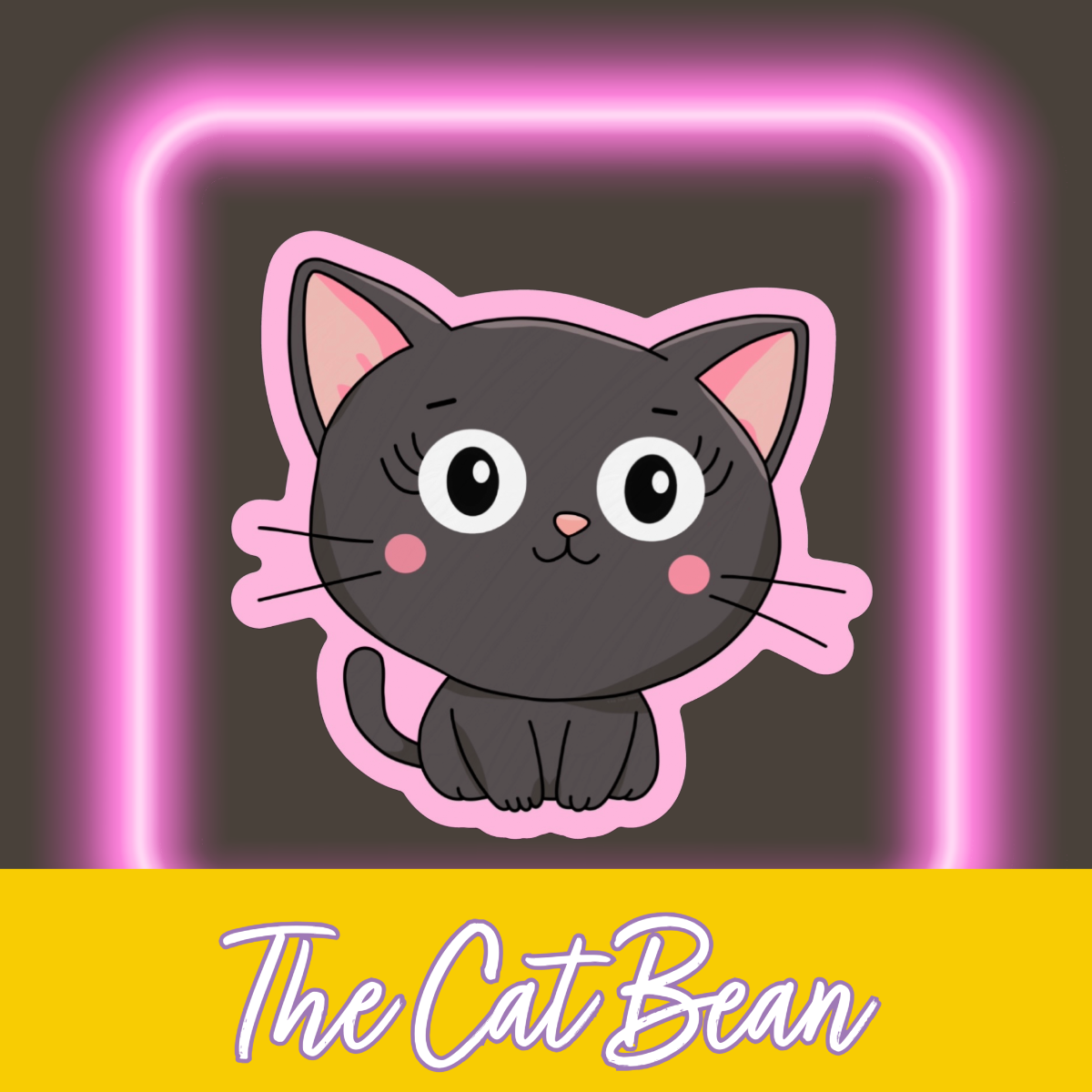 The Story Behind The Cat Bean Bittyna Stickers – Clari Botello